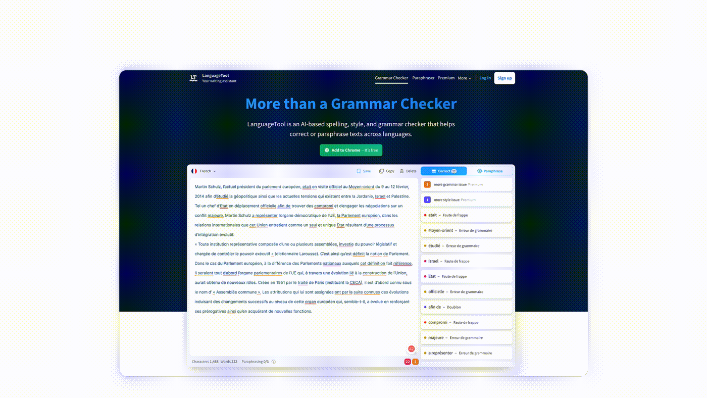 9 correcteurs d'orthographe gratuits, quel est le meilleur