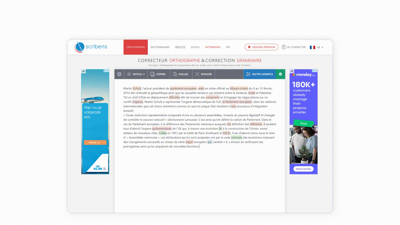 Quel est le meilleur correcteur d'orthographe